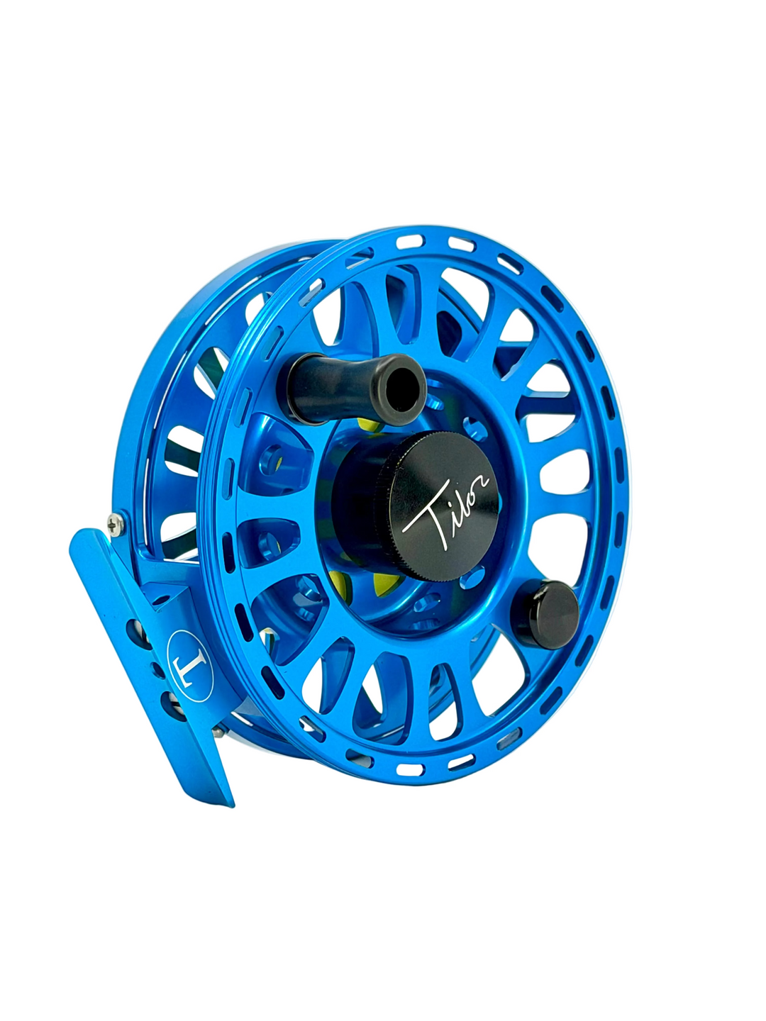 Tibor Sig. Series 9/10 - Aqua w/Lemon Lime Hub & Tibor Permit Engravin ...