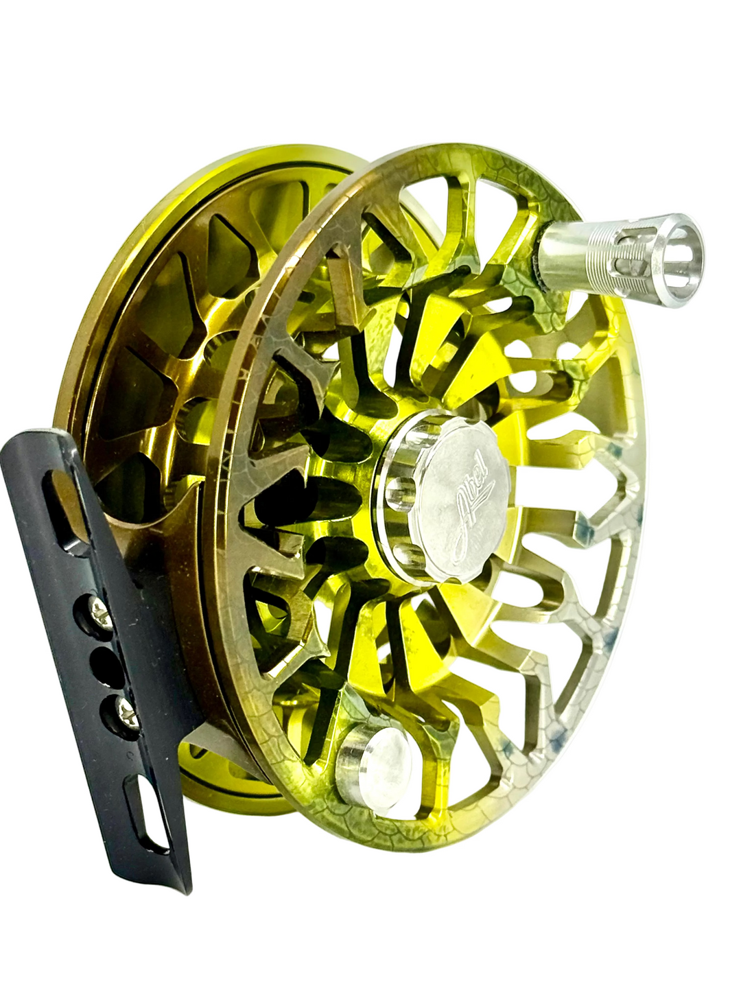 Abel SDF 6/7 Solid - Bass Finish w/Bass Drag Knob & Platinum Handle (I ...