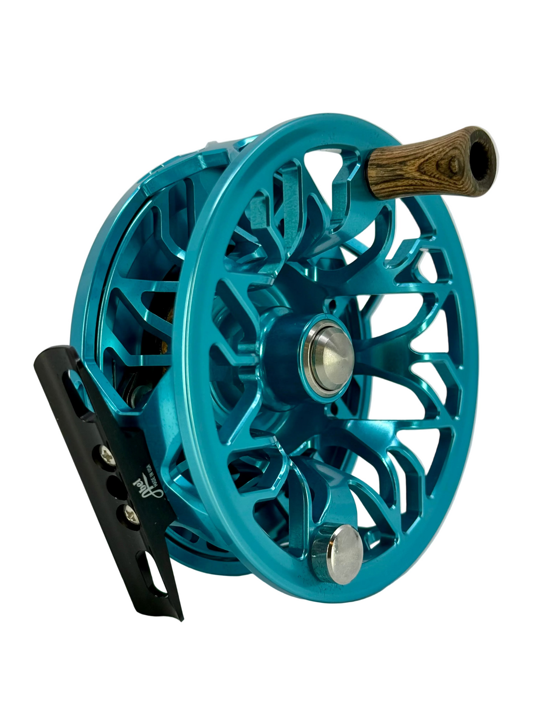 Abel Rove 7/9 Solid - Teal w/Platinum Drag Knob & Walnut Handle (IN ST ...